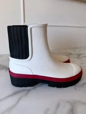 Tory Burch | Shoes | Tory Burch Foul Weather Rain Boot Size Outdoor ...